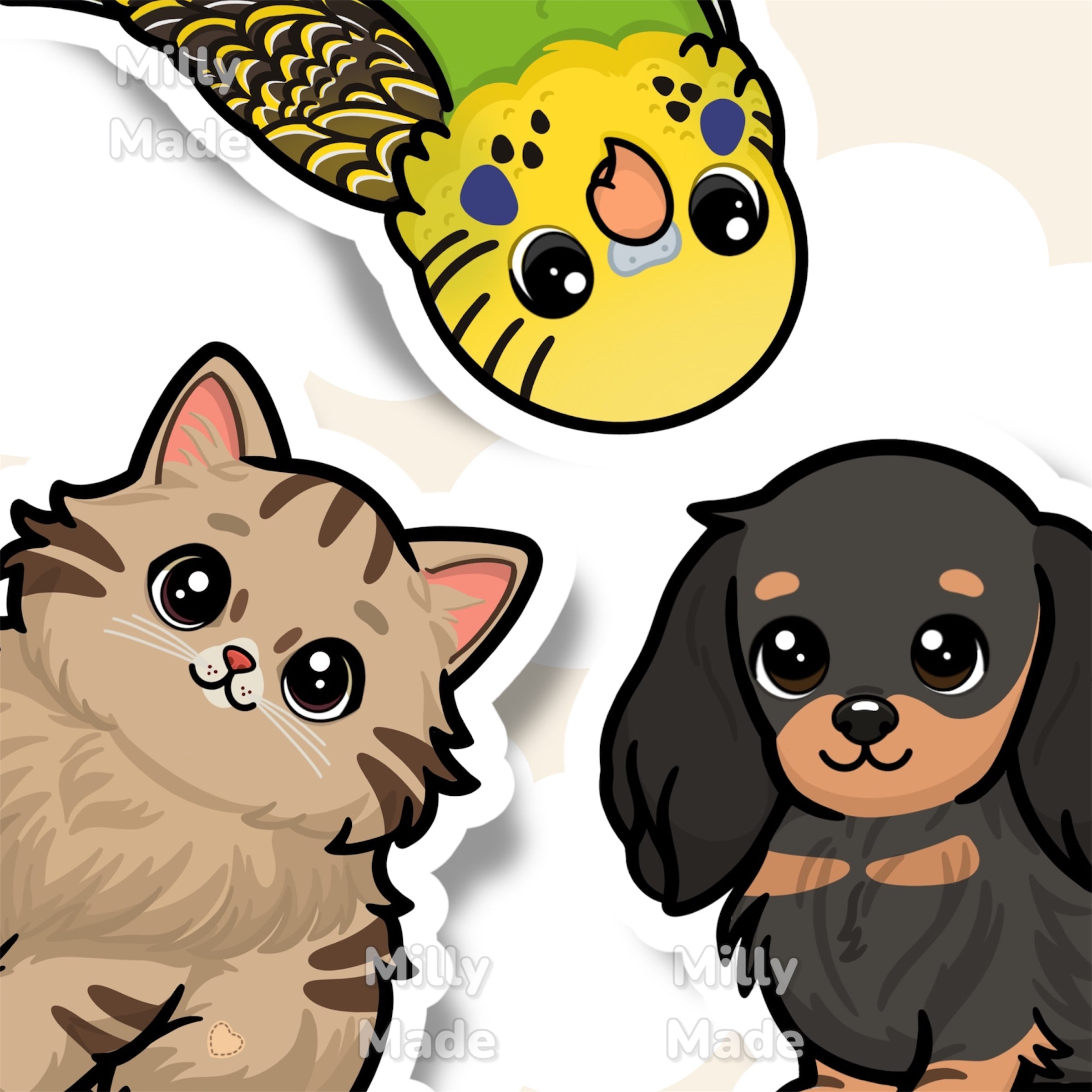 Pet Stickers – Page 3 – Milly Made Designs